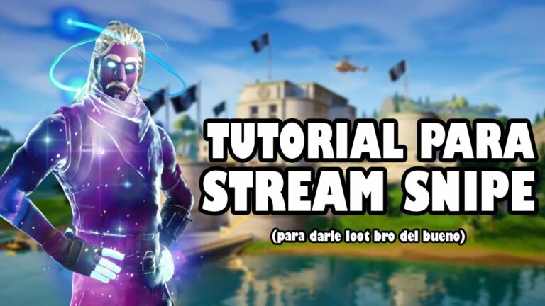 Como hacer Stream Sniping en Fortnite 2025 MyTruKo
